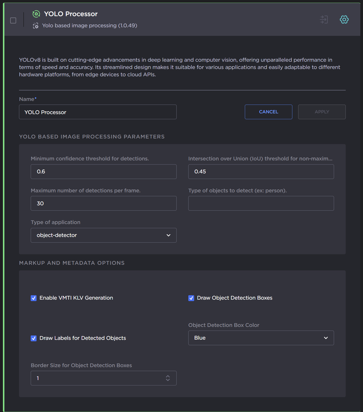 Configuring Processor Settings